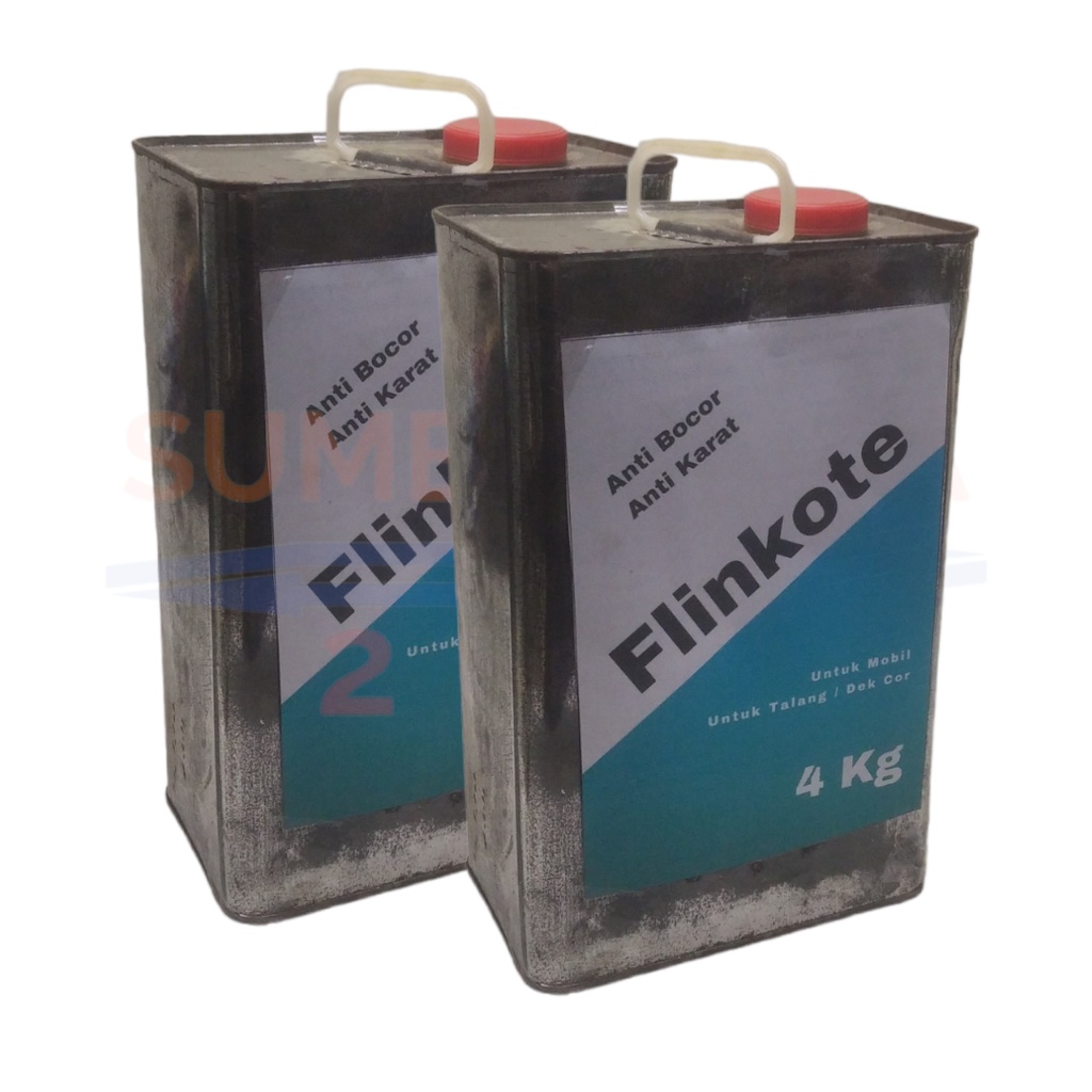 Jual Flinkote 4 kg Waterproofing Cat Anti Bocor Flinkote Hitam 4 Kg ...