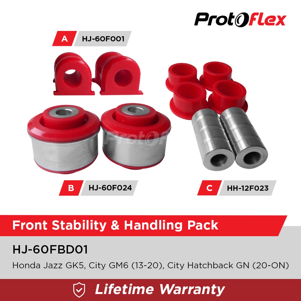 Jual Protoflex Front Stability & Handling Pack for Honda Jazz GK5 City ...