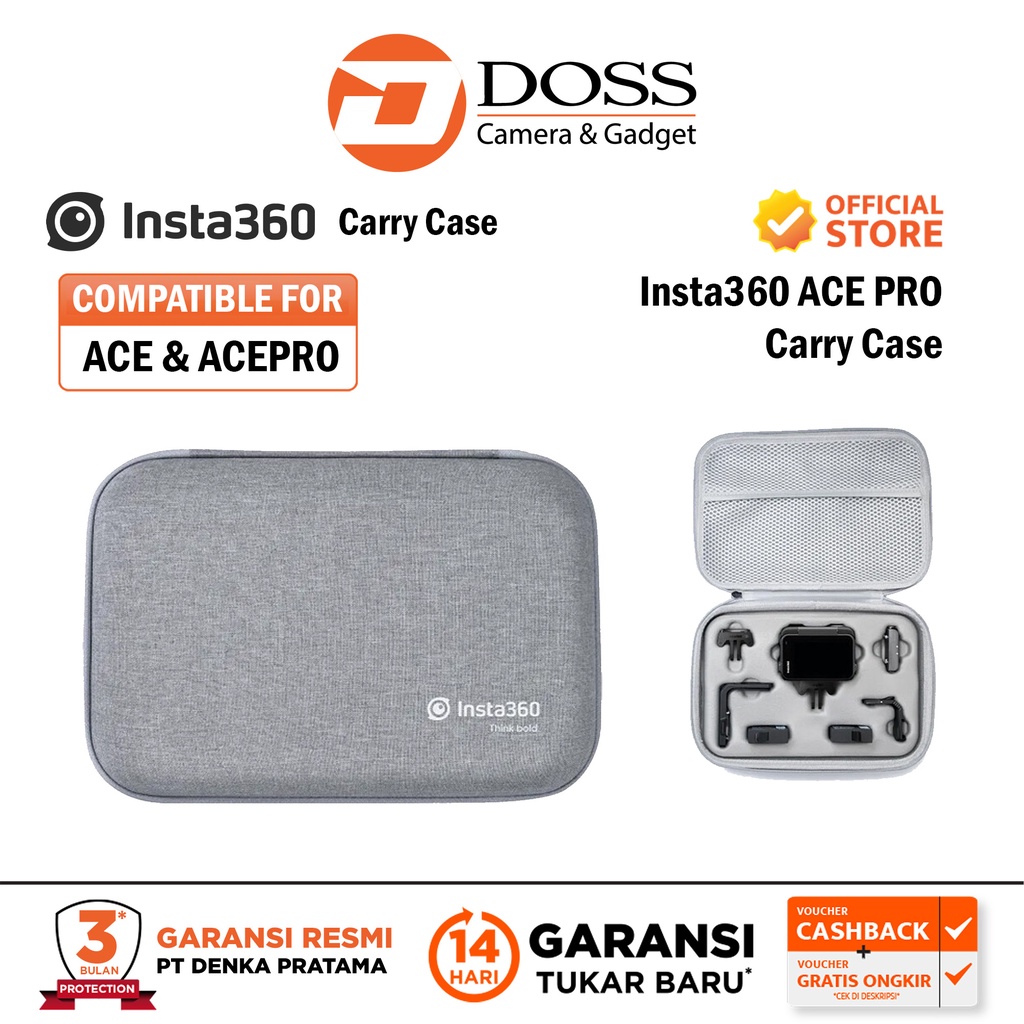 Jual Insta360 Ace & Ace Pro Carry Case Insta 360 Ace Storage Pouch ...