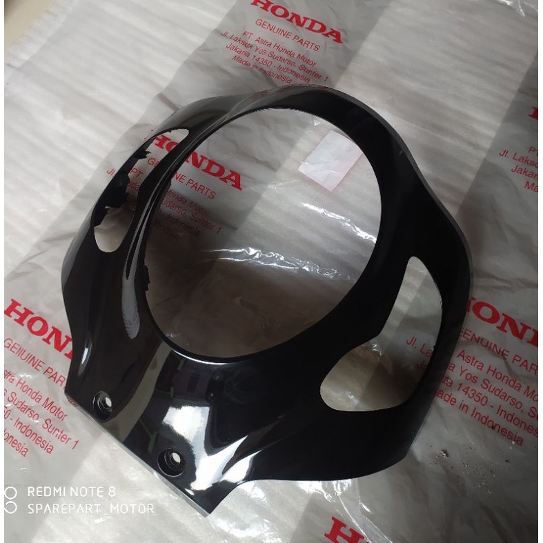Jual Cover Front Scoopy Esp New K2F 2021 panel tameng scoopy 2021 hitam ...