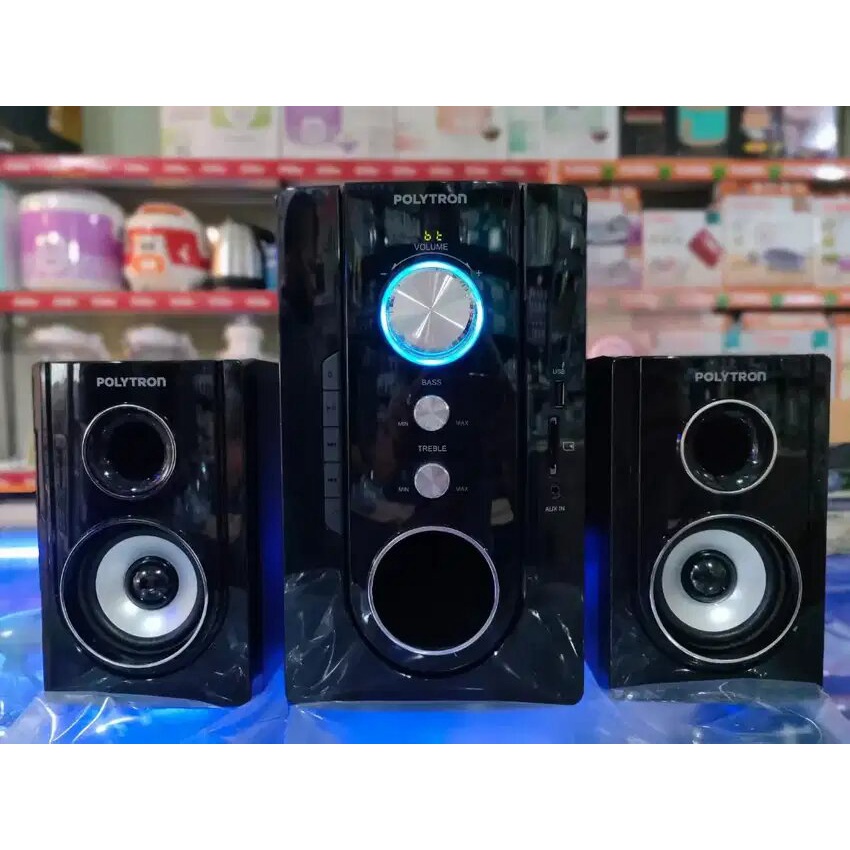 Jual Speaker Aktif Polytron PMA 9320 Speaker Bluetooth/Aux/USB/FM radio ...