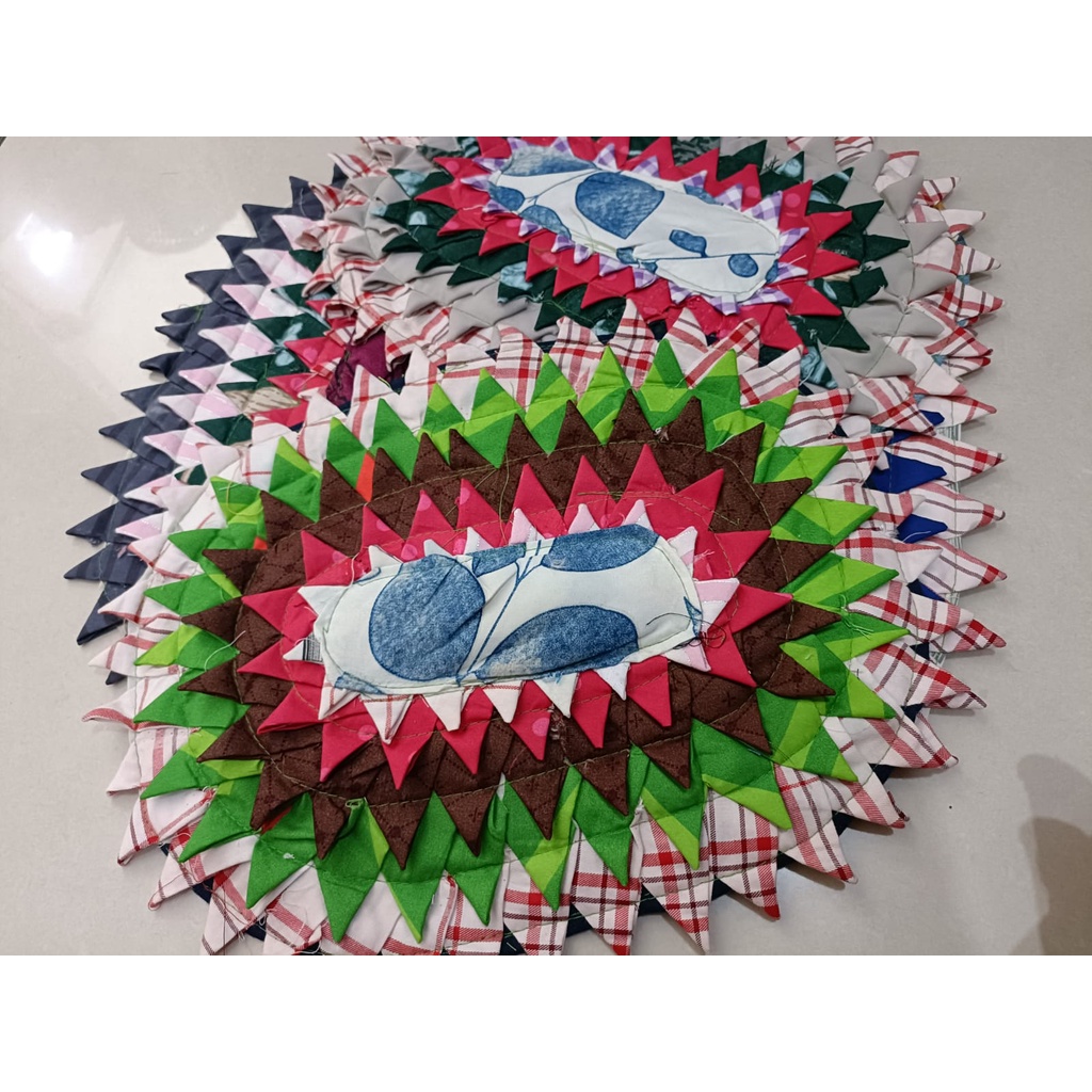Jual GW KESET KAKI LOKAL PRIDE / ALAS KAKI TENUN ANYAM MATAHARI JAHIT ...