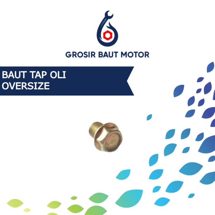 Jual Baut Tap Oli Oversize Tutup Pembuangan Oli Bawah Benly | Shopee ...