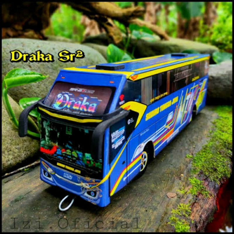 Jual MINIATUR BUS BASURI // BUS TELOLET FULL LED TERMURAH | Shopee ...
