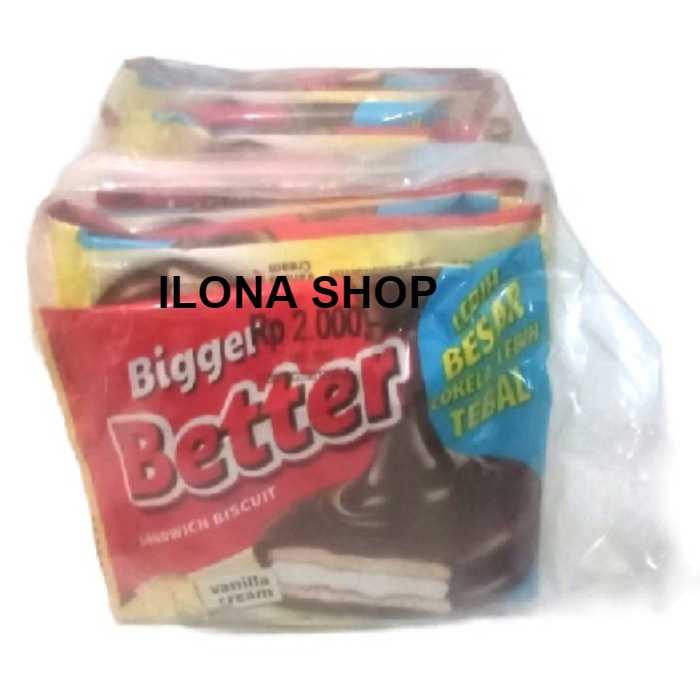 Jual Biskuit Roma Better Sandwich | Better Mayora Kemasan Renceng Isi 10 Pcs | Shopee Indonesia