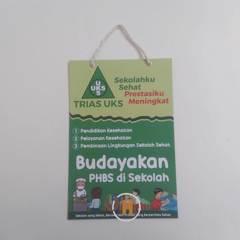 Jual Hard poster trias UKS - Hard poster trias UKS hijau - Hard poster ...