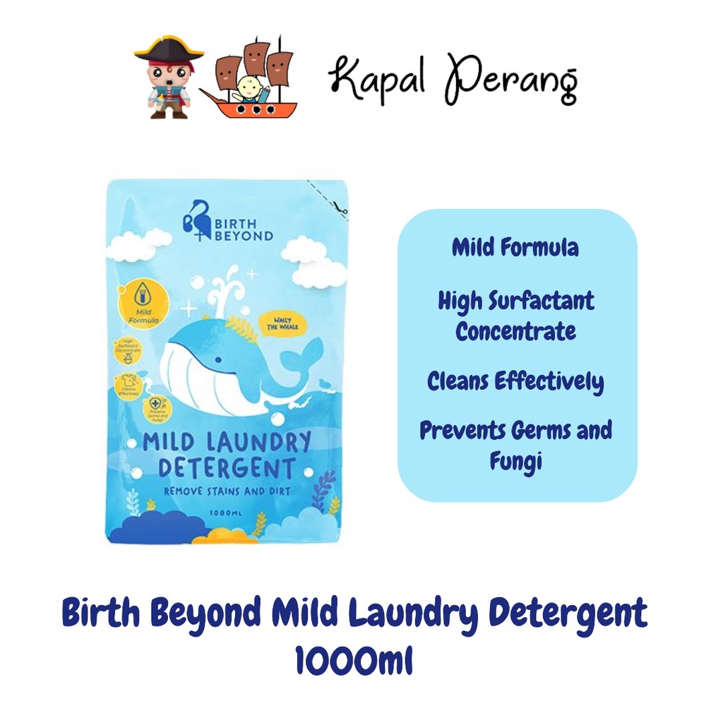Jual Birth Beyond Mild Laundry Detergent 1000ml | Shopee Indonesia