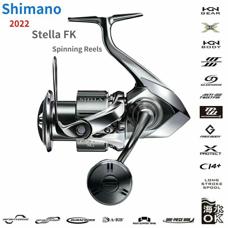 Jual Reel pancing SHIMANO STELLA FK C3000XG th 2022 bmys | Shopee Indonesia