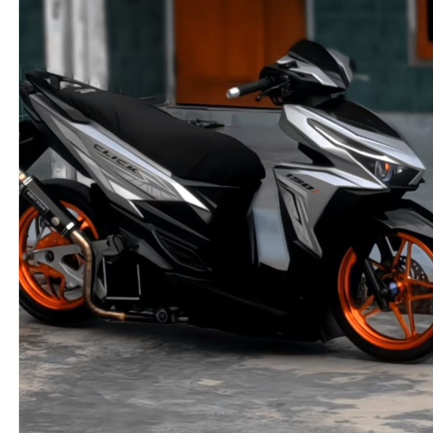 Jual STRIPING STICKER HONDA VARIO LED OLD 125/150 MOTIF SIMPLE CLICK ...