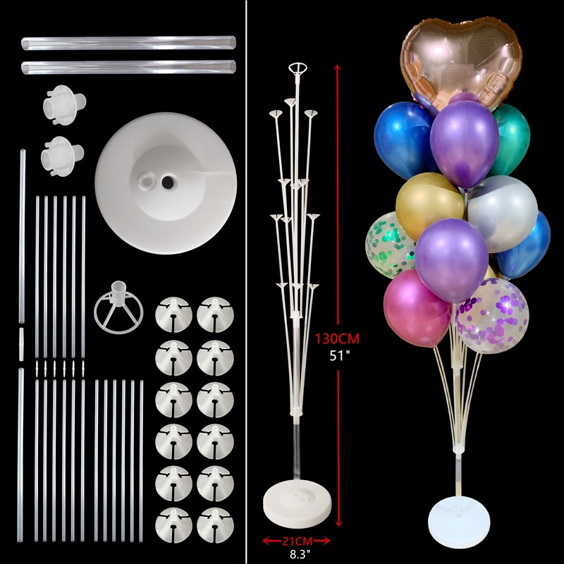 Jual (HASANS PARTY)Standing Balon 13 In 1 / Stick Balon 13 In 1 / Tiang ...