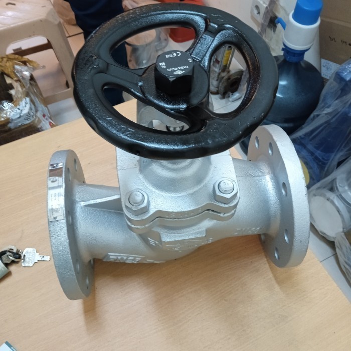 Jual globe valve 1/2" pn 25 ari armaturen bellow seal steam DN15 ...