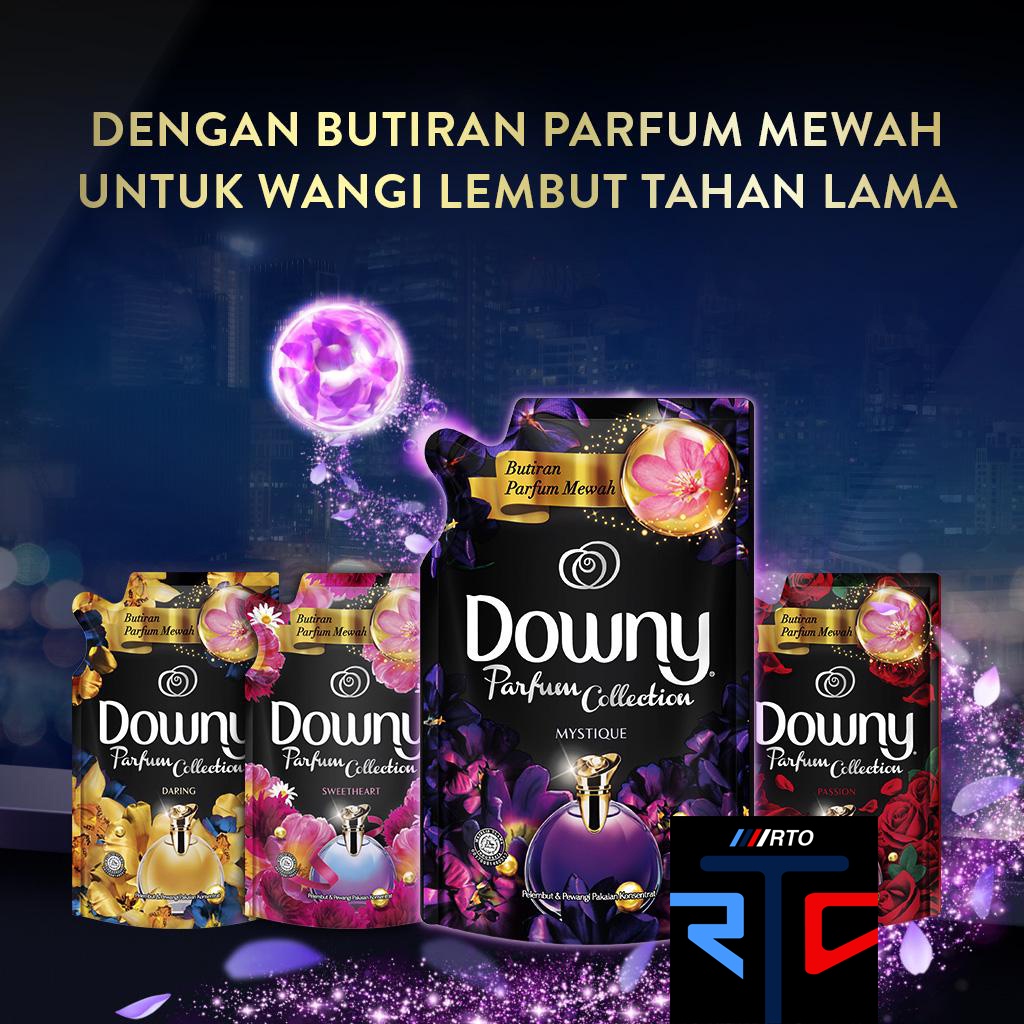 Jual Downy Premium Parfum Collection Mystique Daring Passion Pewangi dan Softener 1.35L / 1350ml ...