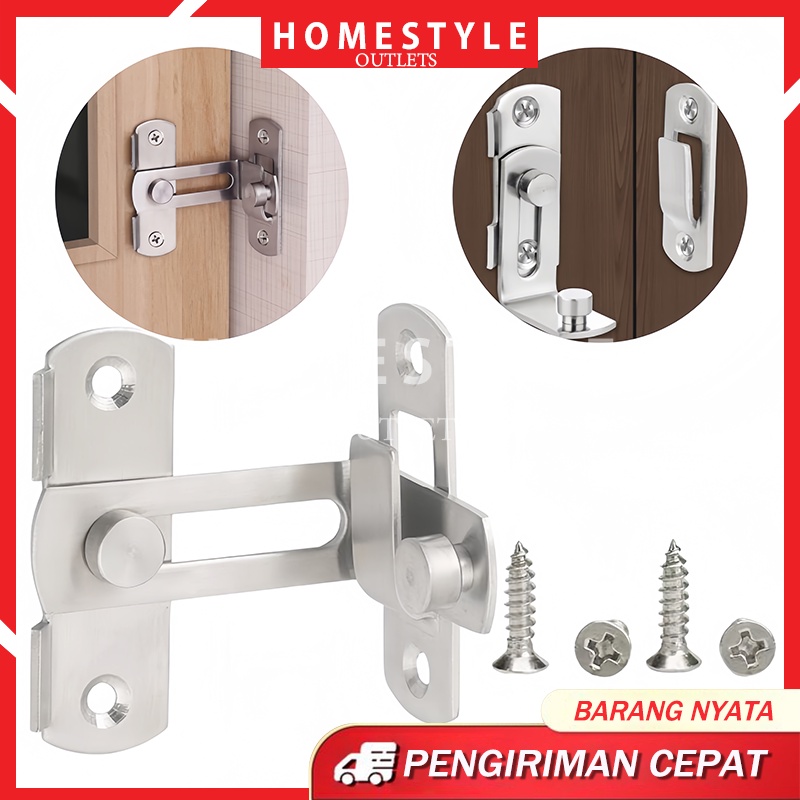 Jual Grendel Sliding Stainless / Grendel Kait Pintu Geser Stainless ...