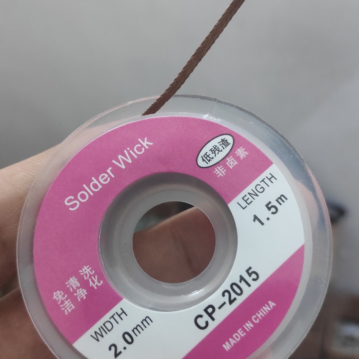 Jual Solder wick soder wik pembersih timah jalur PCB rework | Shopee ...
