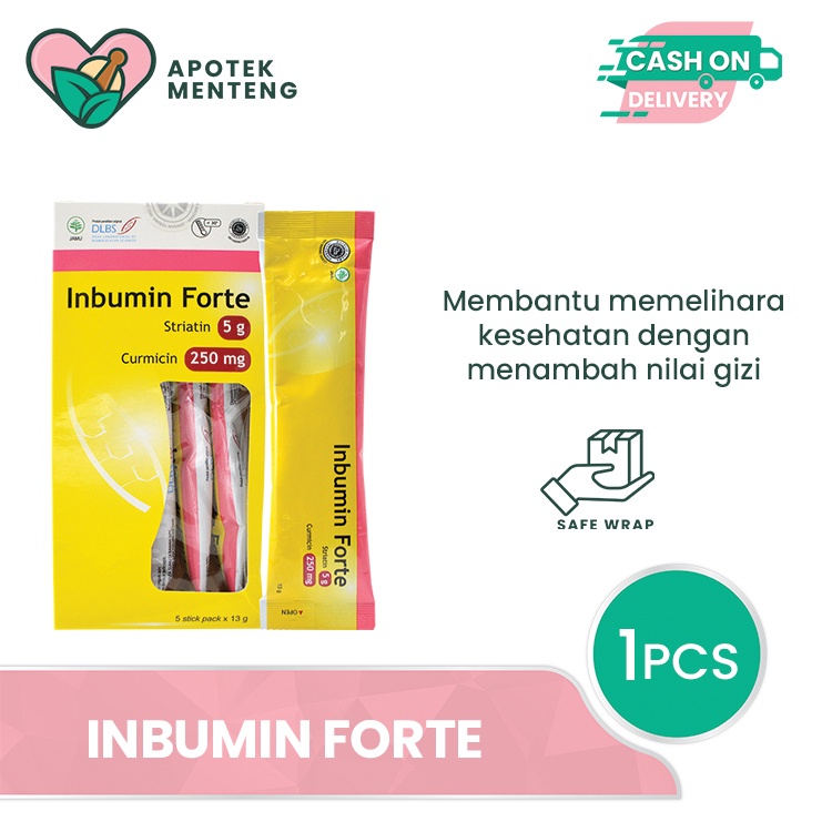 Jual Inbumin Forte 1 Stick Pack - Suplemen Kesehatan | Shopee Indonesia