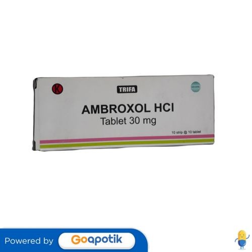 Jual Ambroxol Hcl Trifa 30 Mg Box 100 Tablet | Shopee Indonesia