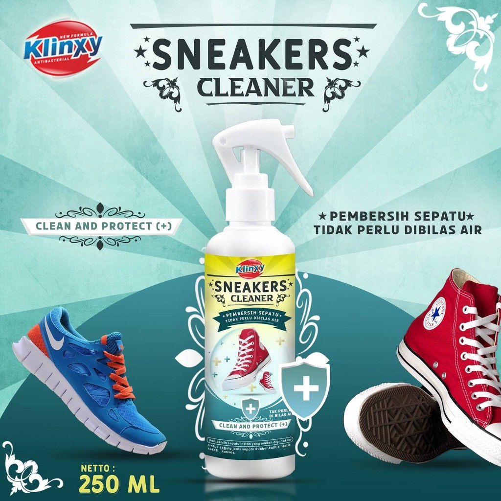 Jual Seroxil Cairan Pembersih Cuci Sepatu Putih Sepatu Sneaker Shoe ...