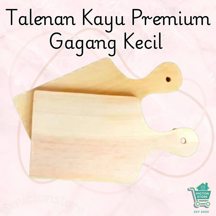 Jual BEZTON Talenan Kayu Gagang Kecil PremiumTalenan Kayu Pinus Food ...
