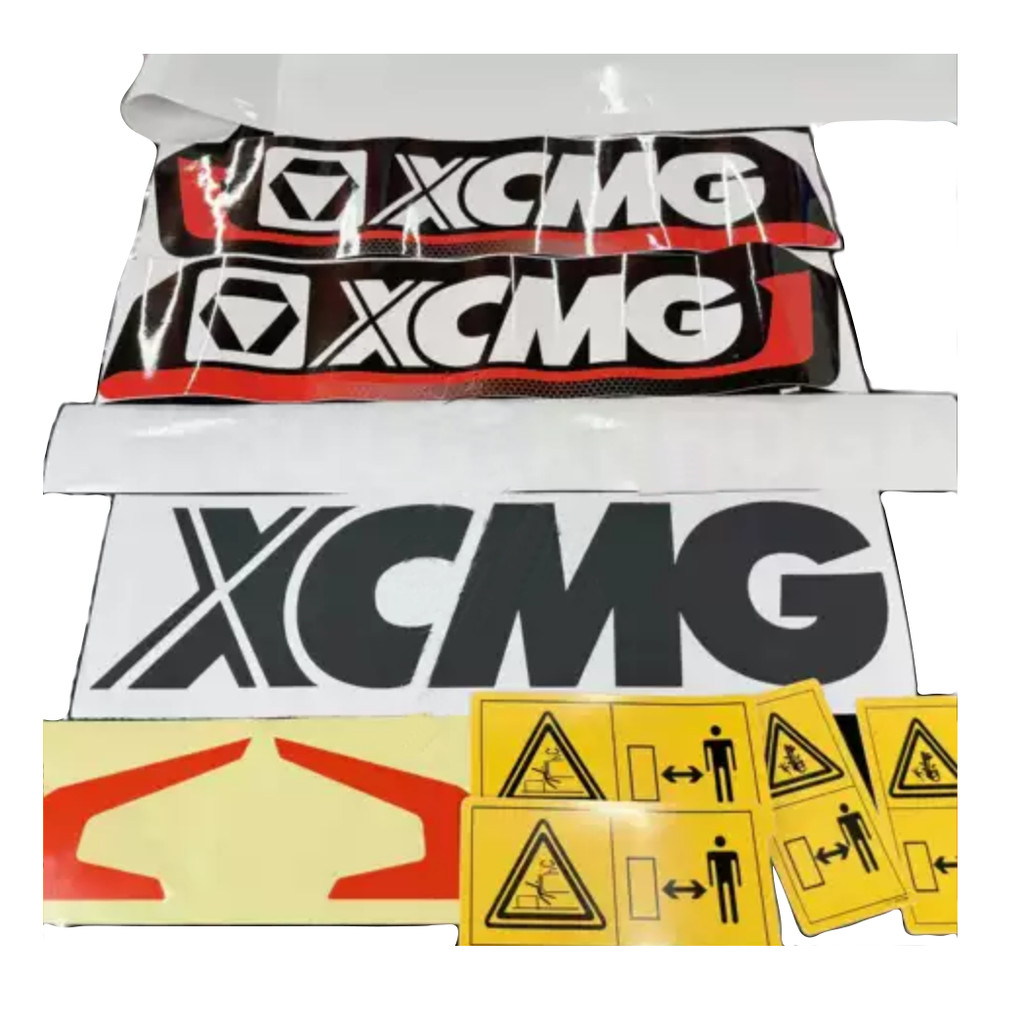 Jual STIKER Excavator XCMG XE60GA excavator logo Full Vehicle Sticker ...