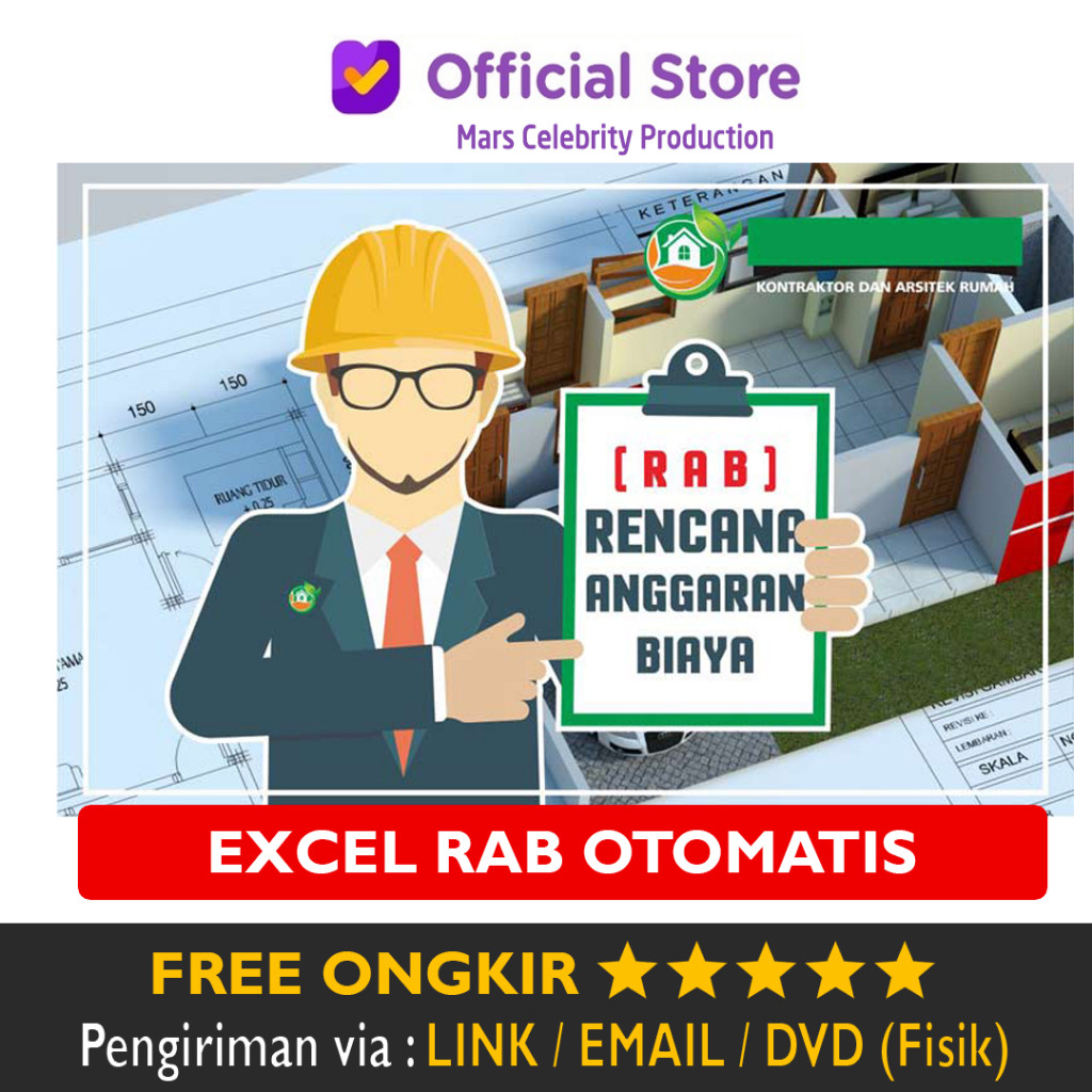 Jual Excel Format Perhitungan RAB Otomatis Menggunakan AHSP Terbaru ...