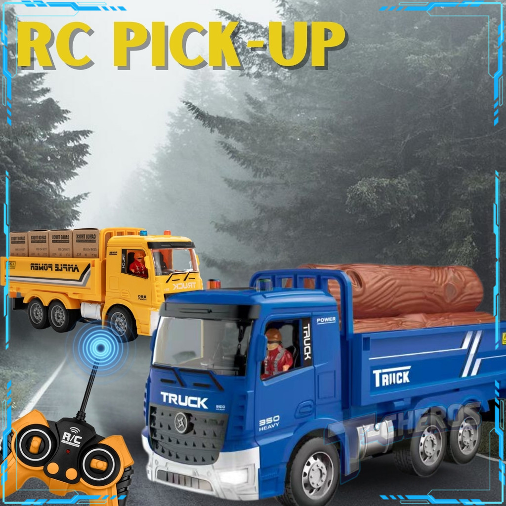 Jual Mainan Truk Kontainer Pick up Remote Control Hengjian Mobil Pickup ...