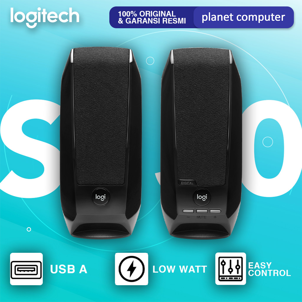 Jual Logitech S150 Speaker Stereo USB LED Original Bergaransi Resmi ...
