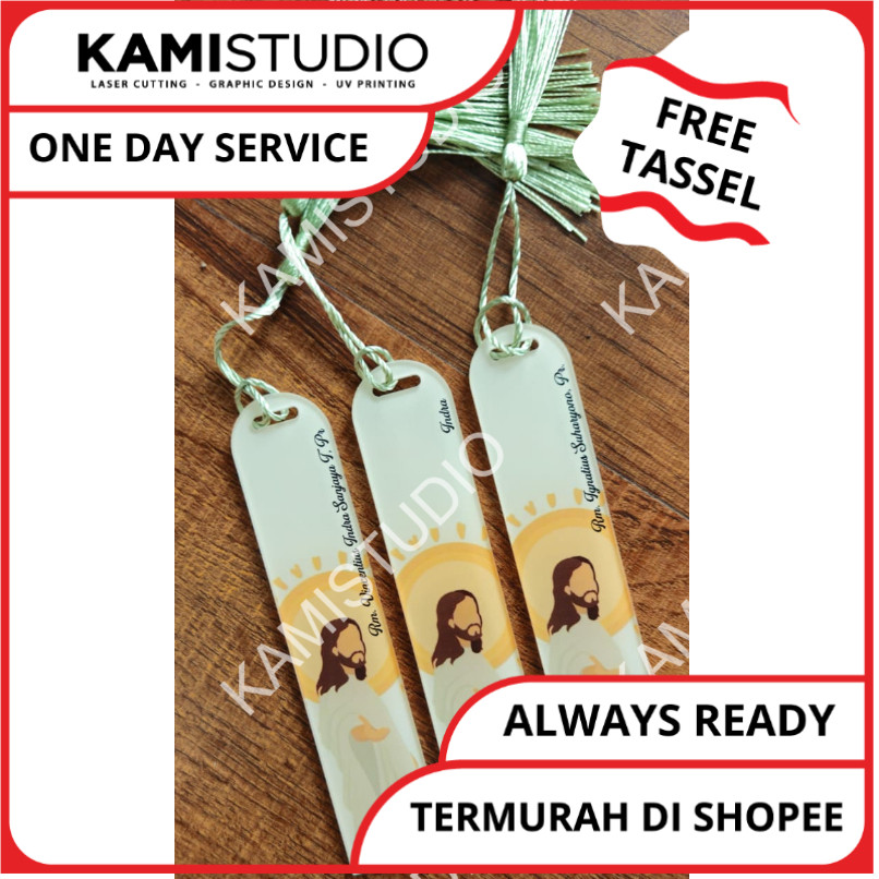 Jual PEMBATAS BUKU CHRISTIAN BOOKMARK 2/ PEMBATAS BUKU NOVEL / UCAPAN ...