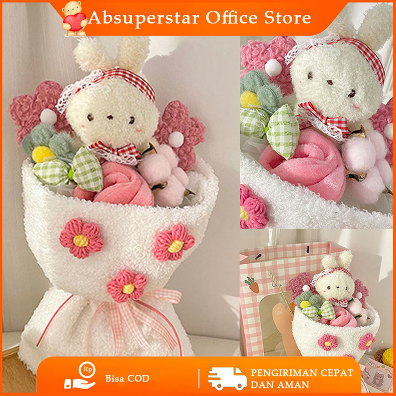 Jual Kelinci Buket Boneka Mewah Hari Valentine, Boneka Mewah Teman ...