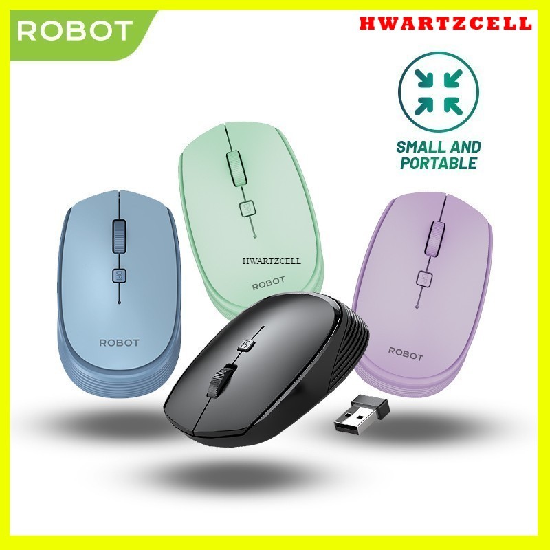 Jual [HWARTZ] ROBOT M205 mouse wireless 2.4Ghz 1600 dpi | Shopee Indonesia