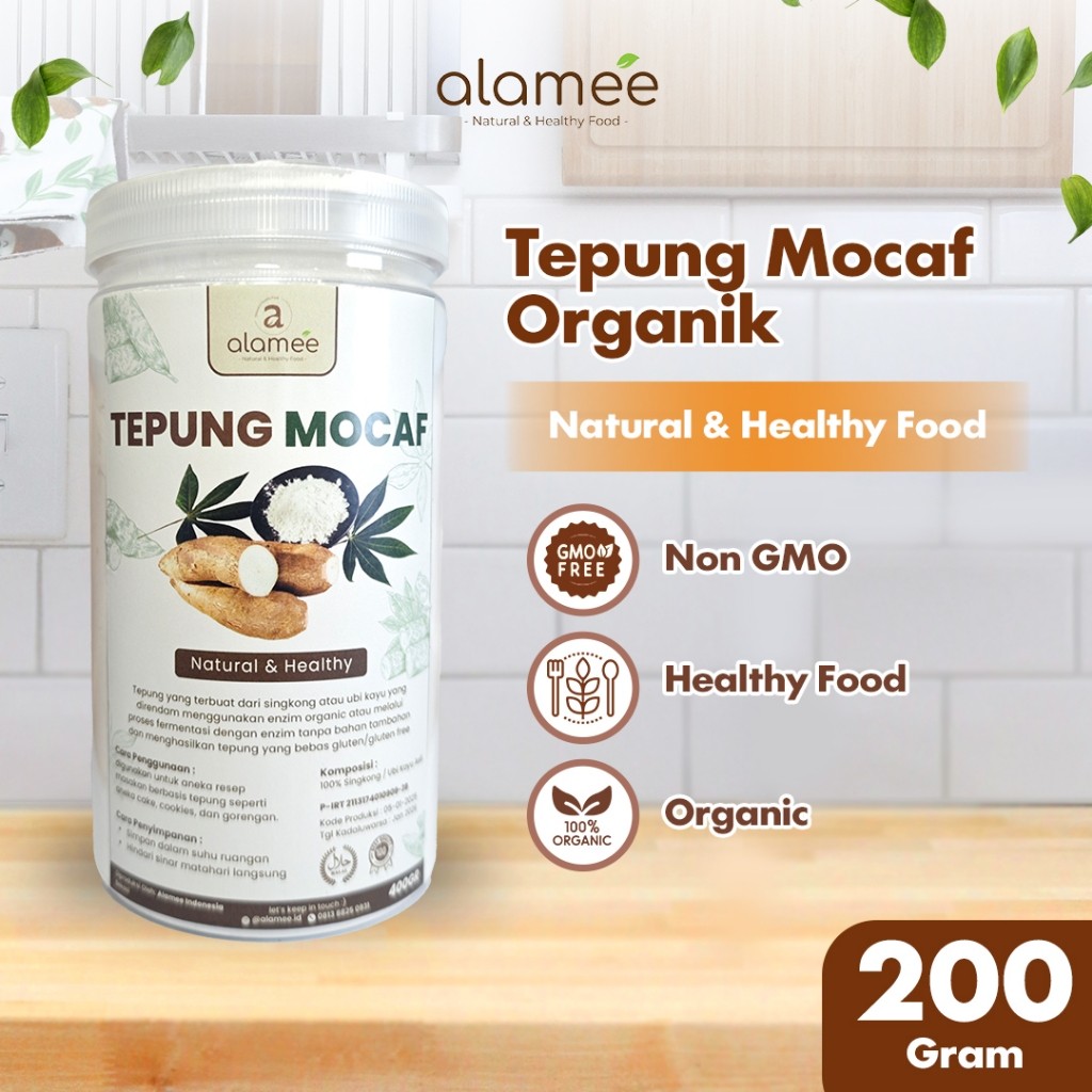 Jual ALAMEE Tepung Mocafine Gluten Free Tepung Singkong Sehat Rendah ...