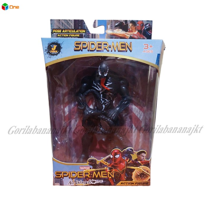 Jual Mainan Anak Superhero Avengers Spiderman DrStrange Venom Action ...