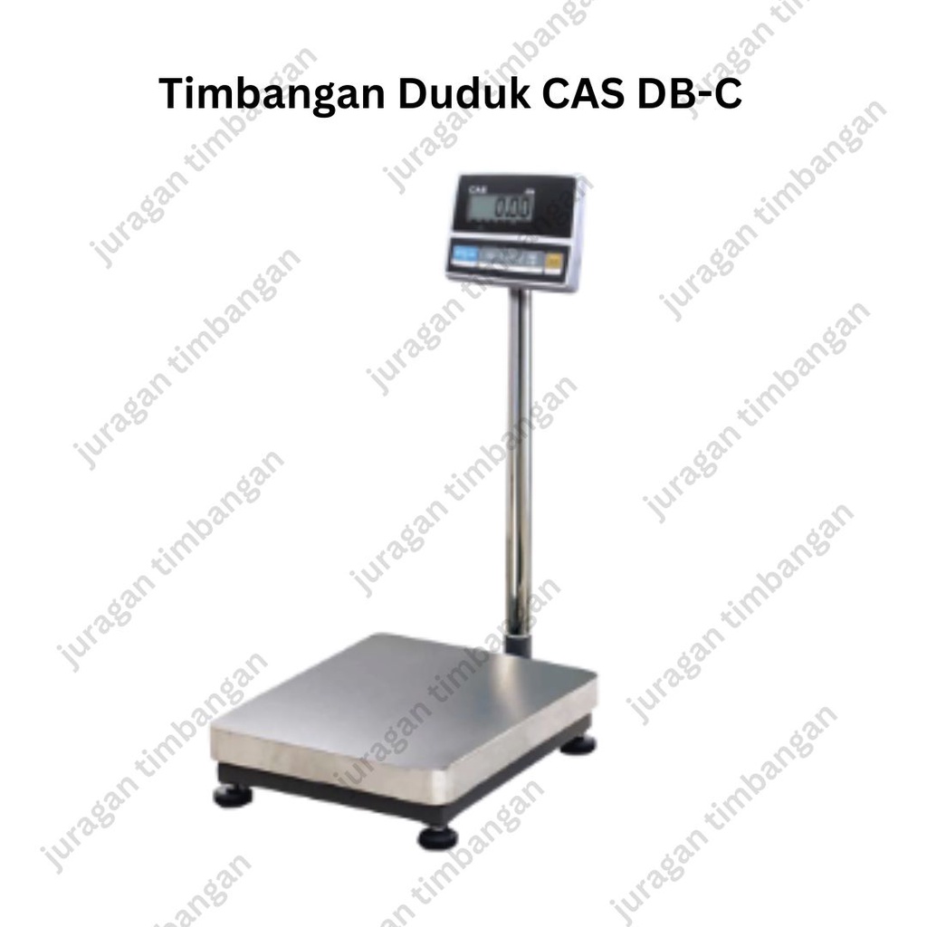 Jual Timbangan Duduk CAS DB-C 40kg x 2gr/ Timbangan Digital CAS DB-C 40kg x 2gr/ Timbangan ...