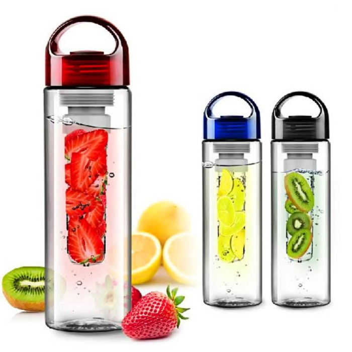 Jual Botol Minum Infuse Water Infuser Tritan BPA Free 700ML - HS668 ...