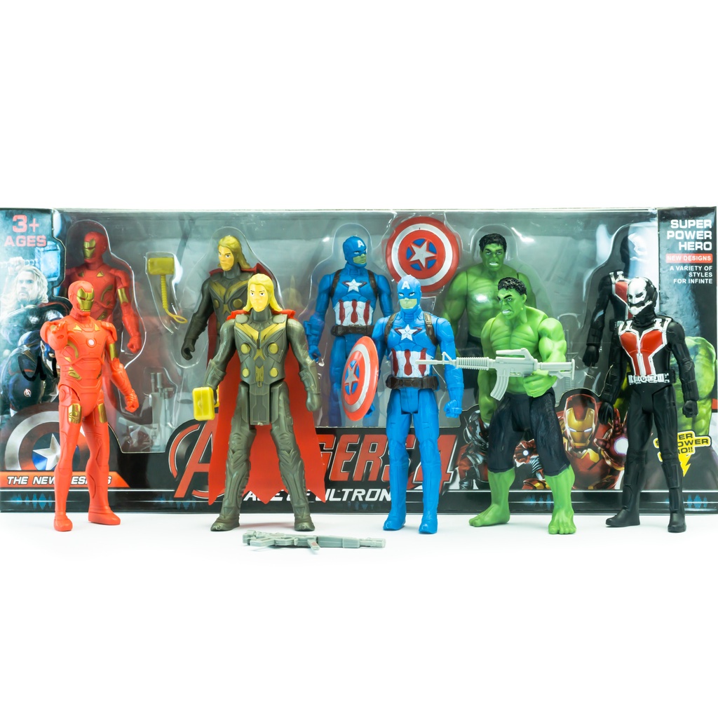 Jual MAINAN AVENGERS SET 5 PCS FIGUR AVENGERS | Shopee Indonesia