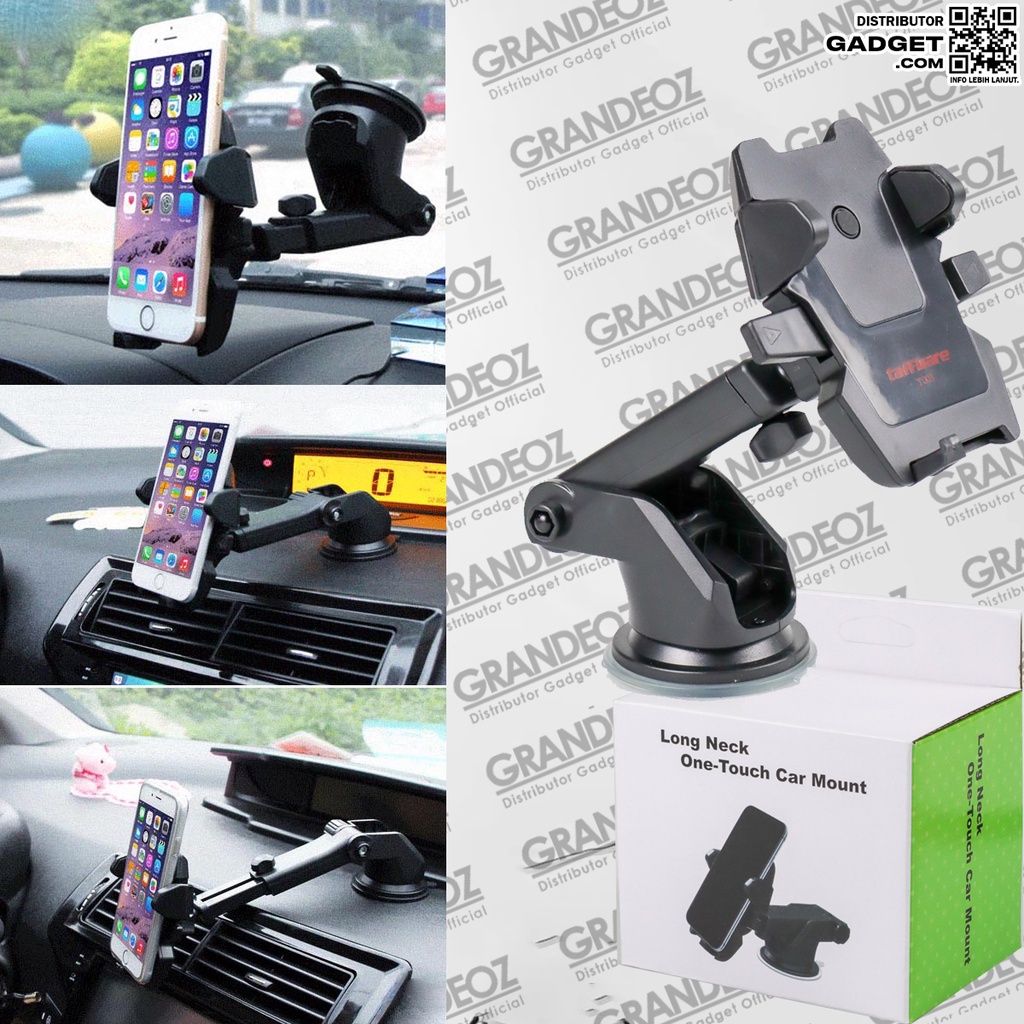 Jual ORIGINAL CAR PHONE T003 Holder Mobil Motor Clamp Kaca Smartphone ...