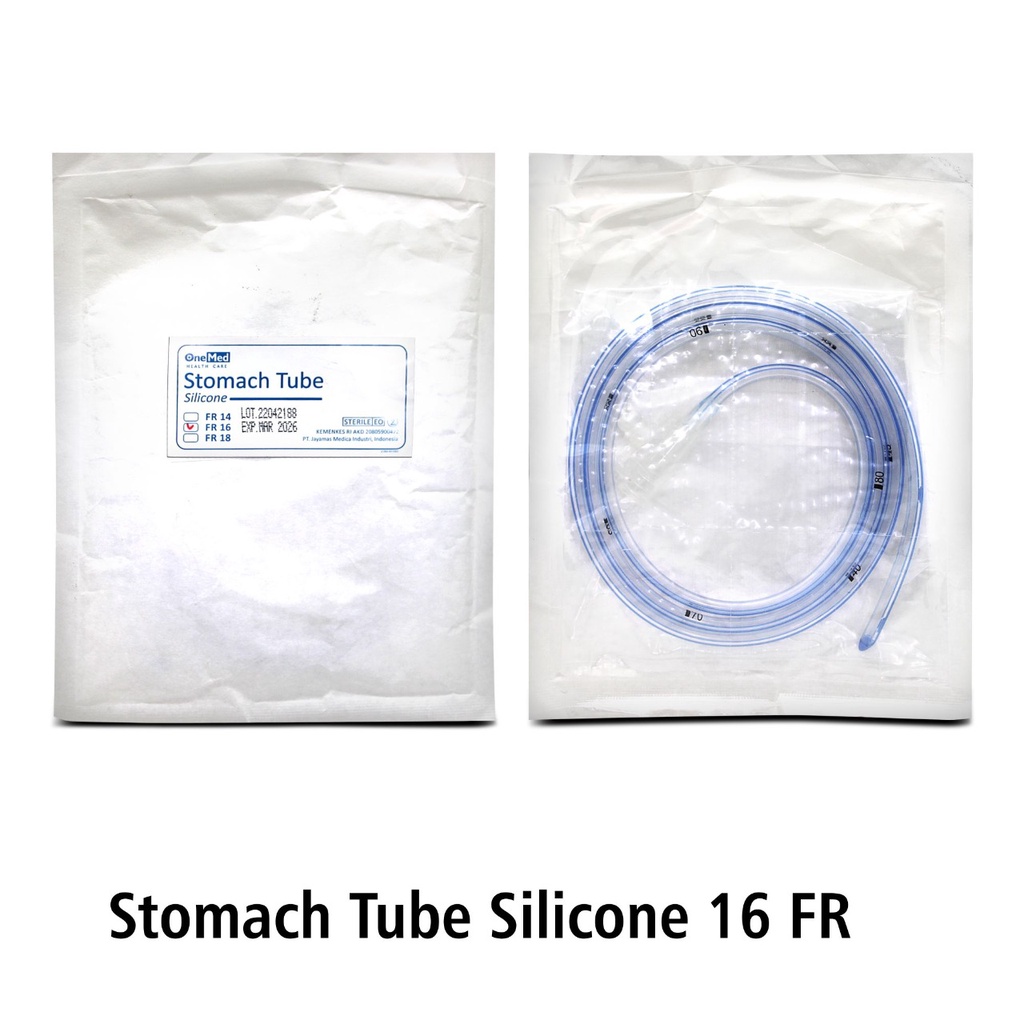 Jual Stomach Tube Silicone Fr 16 OneMed OJ2 | Shopee Indonesia