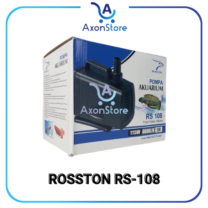 Jual Pompa Air Rosston RS 108 Aquarium Hidroponik rs108 Celup Kolam Pump | Shopee Indonesia
