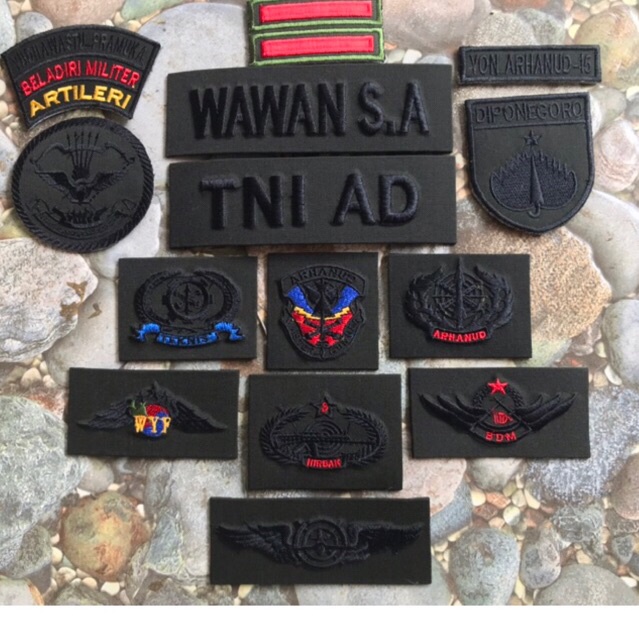 Jual PDL MIKA TIMBUL NAMA TNI AD PAPAN NAMA TNI | Shopee Indonesia