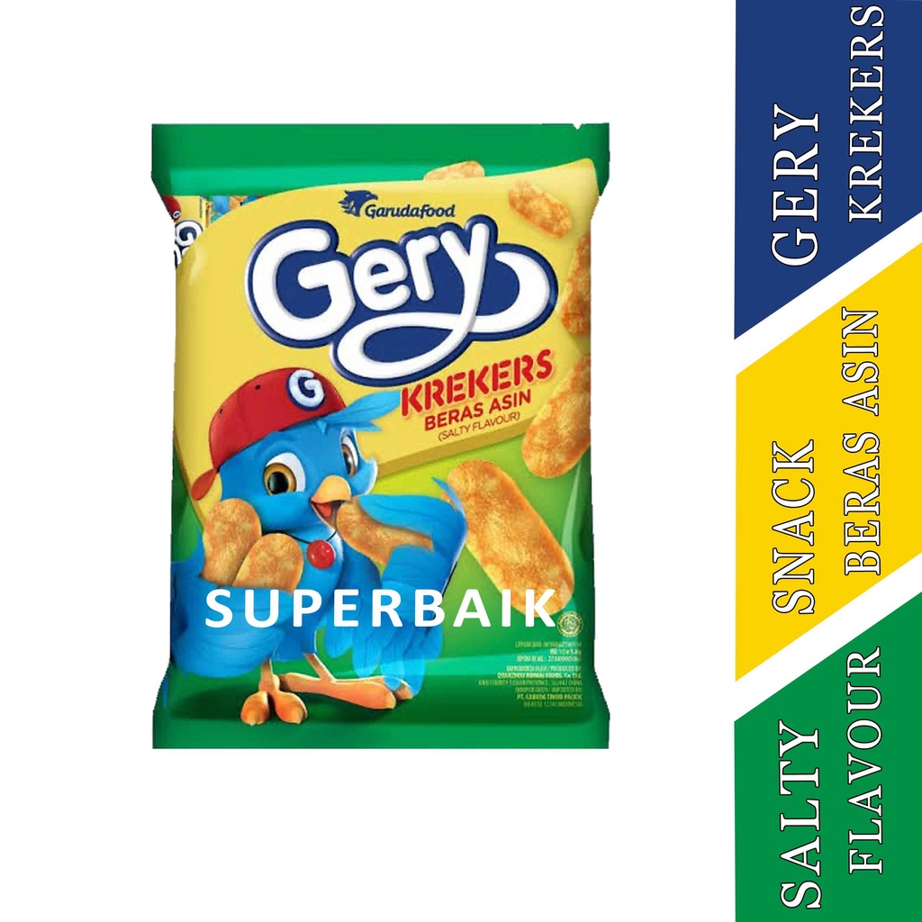Jual Snack Beras Asin - Gery Krekers - Snack Krekers Salty Flavour ...