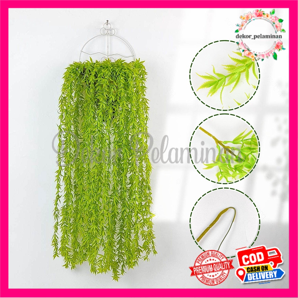 Jual DAUN RAMBAT JUNTAI ROTALA ARTIFICIAL DAUN DURI BERCABANG GANTUNG ...