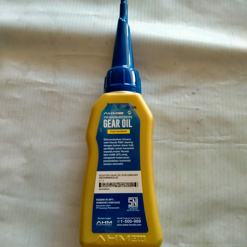 Jual Oli Gear AHM Honda / Oli Gardan AHM Honda / Oli Gir AHM Honda ...