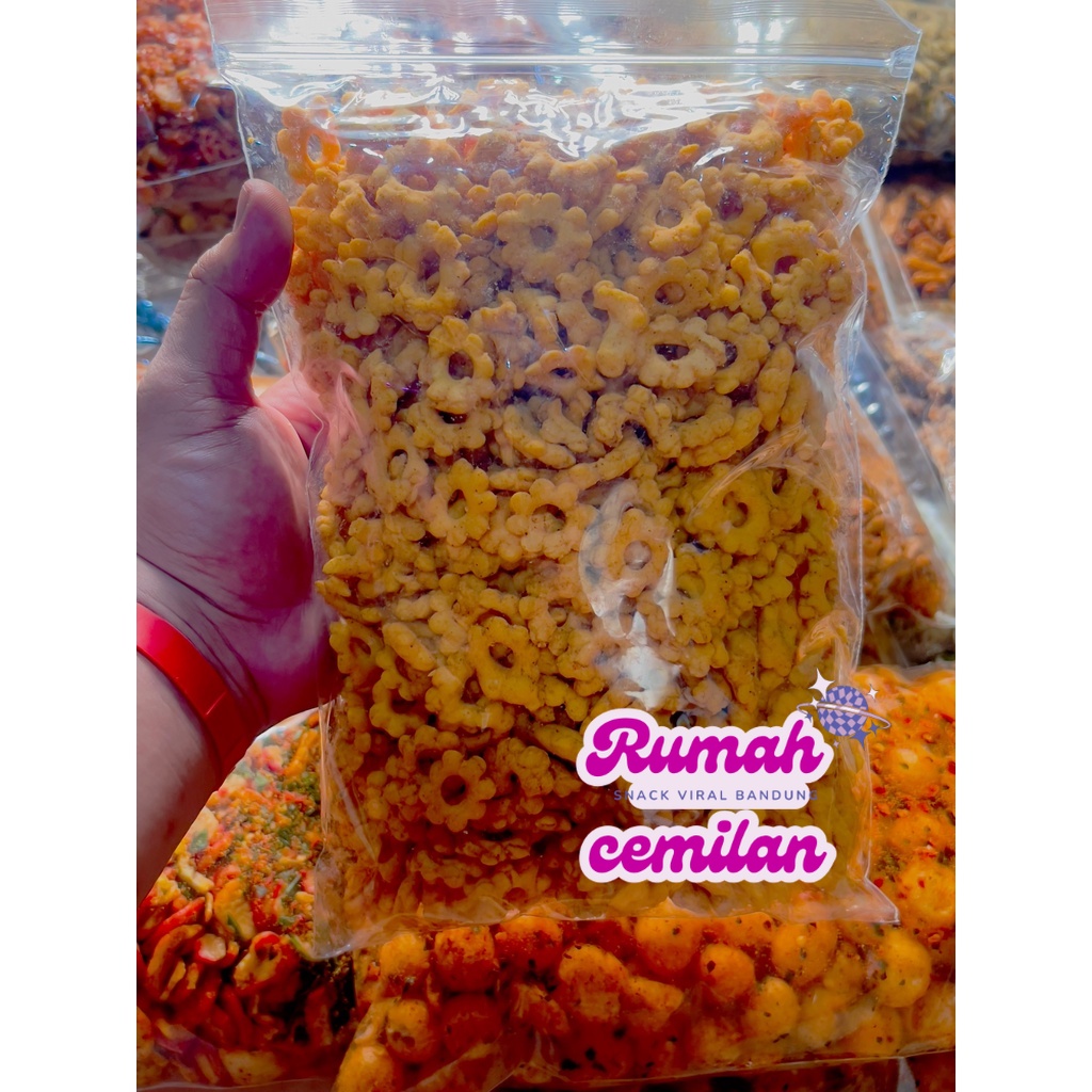 Jual KUE SAKURA/KEMBANG RIBUT BERAT 500 gram/SNACK KILOAN/JAJANAN JADUL ...