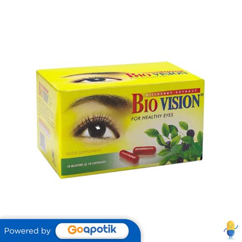 Jual Biovision Box 100 Kapsul | Shopee Indonesia