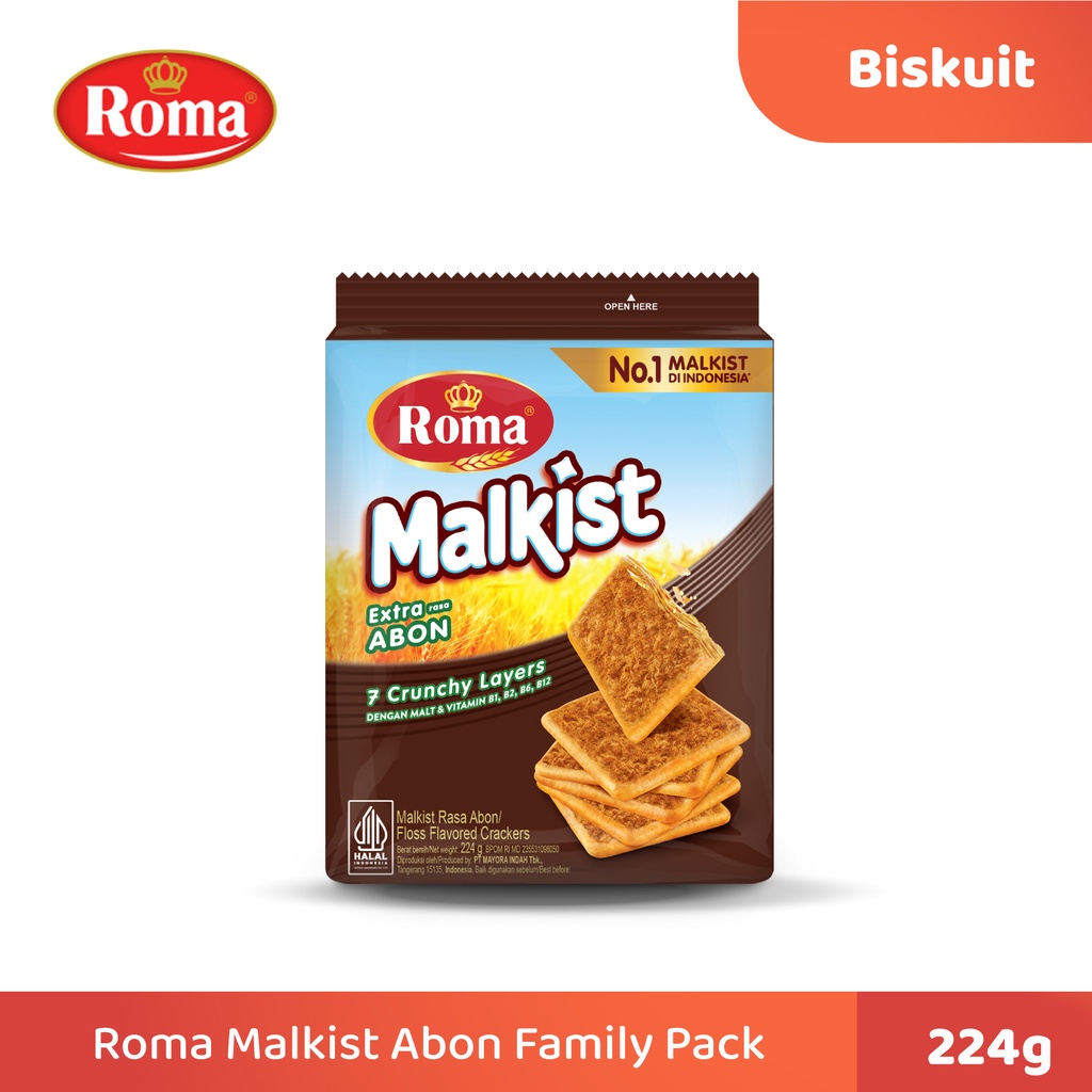 Jual Roma Malkist Abon Family Pack | Shopee Indonesia