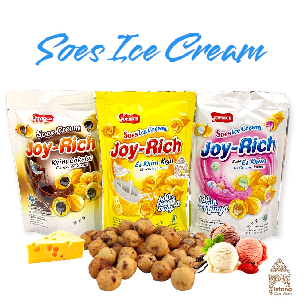 Jual JoyRich Soes Ice Cream - Netto 35gr | Shopee Indonesia