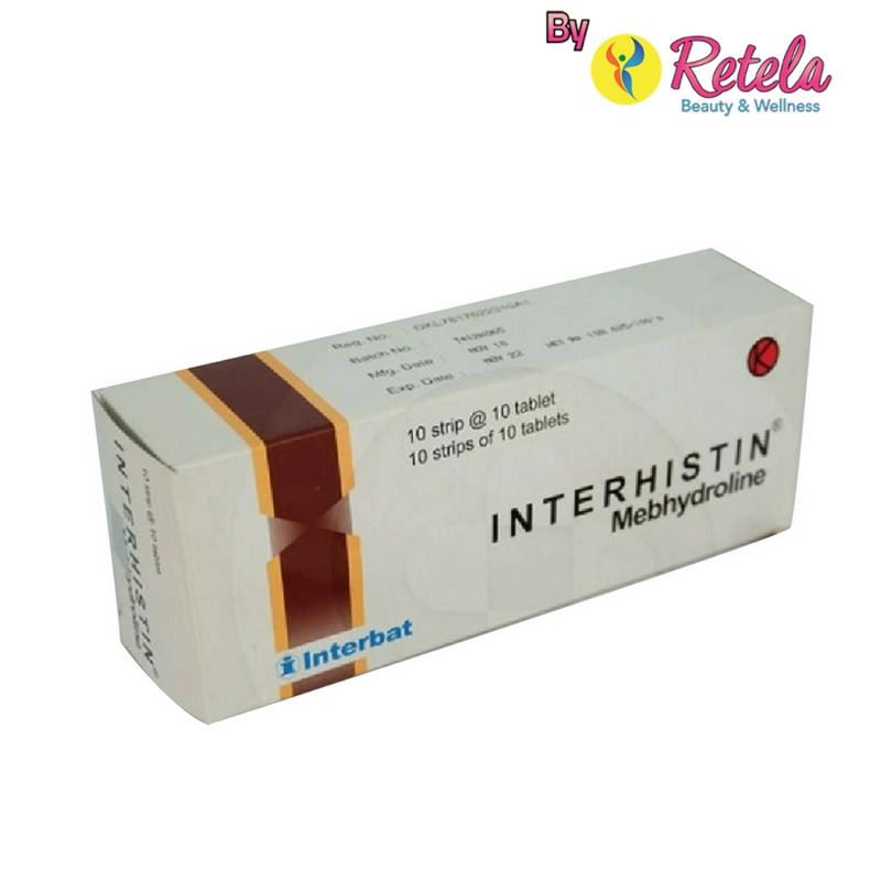 Jual INTERHISTIN 50MG 1 STRIP ISI 10 TABLET | Shopee Indonesia