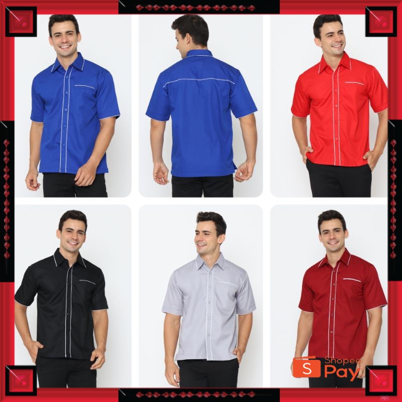 Jual 12.12 SERAGAM SALE / Kemeja Drill, Seragam Kerja, Seragam Pegawai, Seragam Officeboy ...