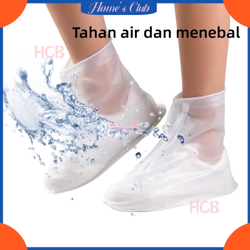 Jual HCB Cover Sepatu Pelindung Hujan / Tahan Air Dari Hujan Ukuran M L ...