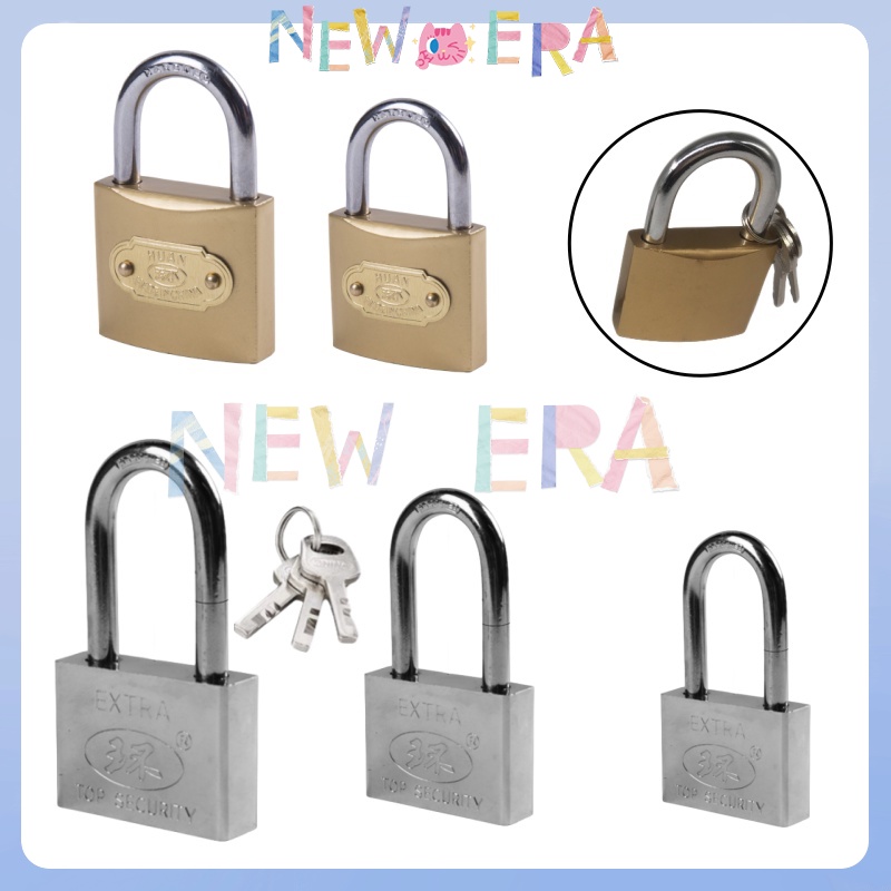 Jual NewEra Gembok Anti Maling Gembok Stainless Anti Karat 30/40/50mm ...