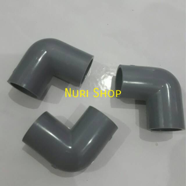Jual Elbow 1/2" atau keni atau knee atau L PVC 1/2 inch MURAH | Shopee ...